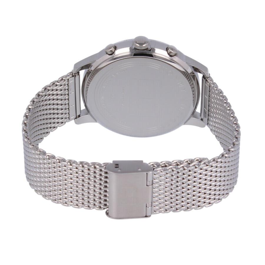 TOMMY HILFIGER トミー ヒルフィガー腕時計 メンズ クオーツ メタル メッシュ シルバー ブラック 1710433 : 時計倉庫 ...