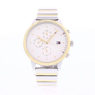 TOMMY HILFIGER トミー ヒルフィガー 1781908腕時計 レディース シルバー ゴールド コンビ メタル ステンレス ...