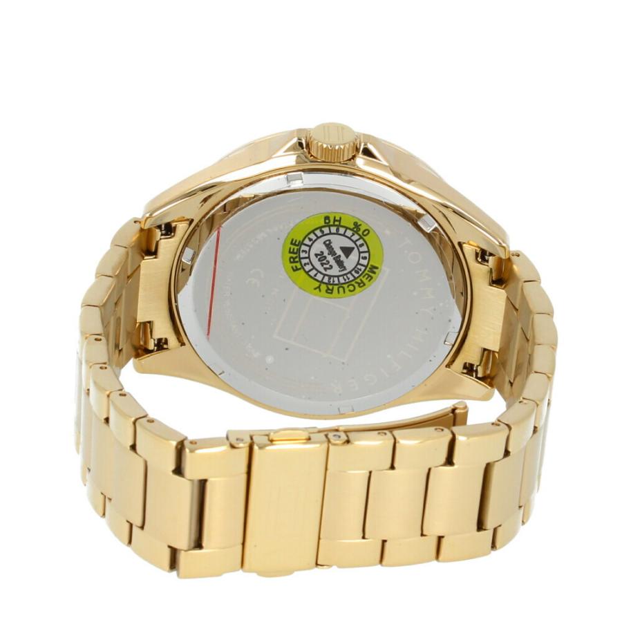 TOMMY HILFIGER トミー ヒルフィガー 1791365 Erik エリック 腕時計 メンズ ホワイト ゴールド ステンレス ...