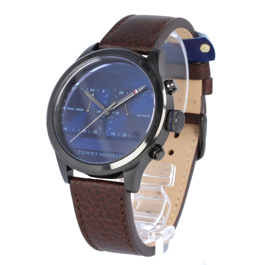 TOMMY HILFIGER トミーヒルフィガー ICON 腕時計 時計 クオーツ メンズ アナログ 防水 カジュアル ビジネス 就活 レザー ...