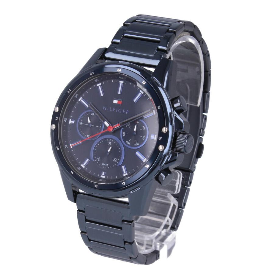 TOMMY HILFIGER トミー ヒルフィガー腕時計 メンズ クオーツ メタル ネイビー 1791789 : 時計倉庫TOKIA - 通販 ...