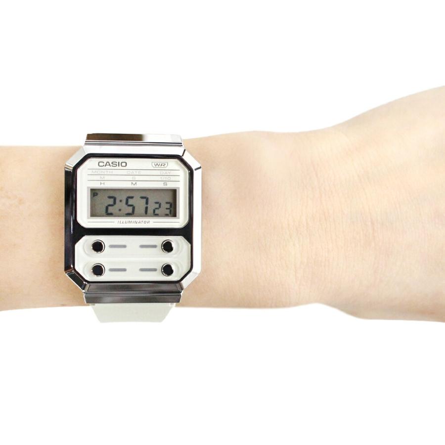 CASIO カシオ カシオスタンダード チープカシオ チプカシ Vintage ビンテージ腕時計 デジタル 樹脂 シルバー アイボリー A100WEF-8A : 時計倉庫TOKIA - 通販 ...