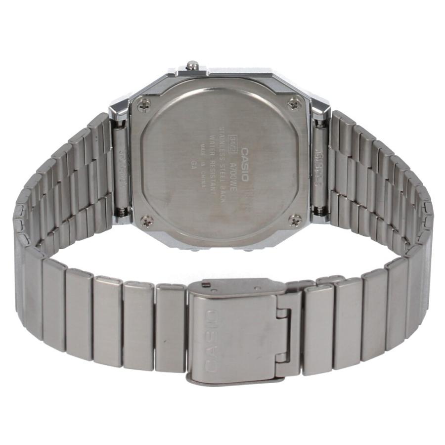CASIO（カシオ） カシオスタンダード チープカシオ チプカシ ユニセックス メンズ レディース クオーツ デジタル 樹脂 メタル シルバー ブラック A700WE-1A 爆買 : 時計倉庫 ...