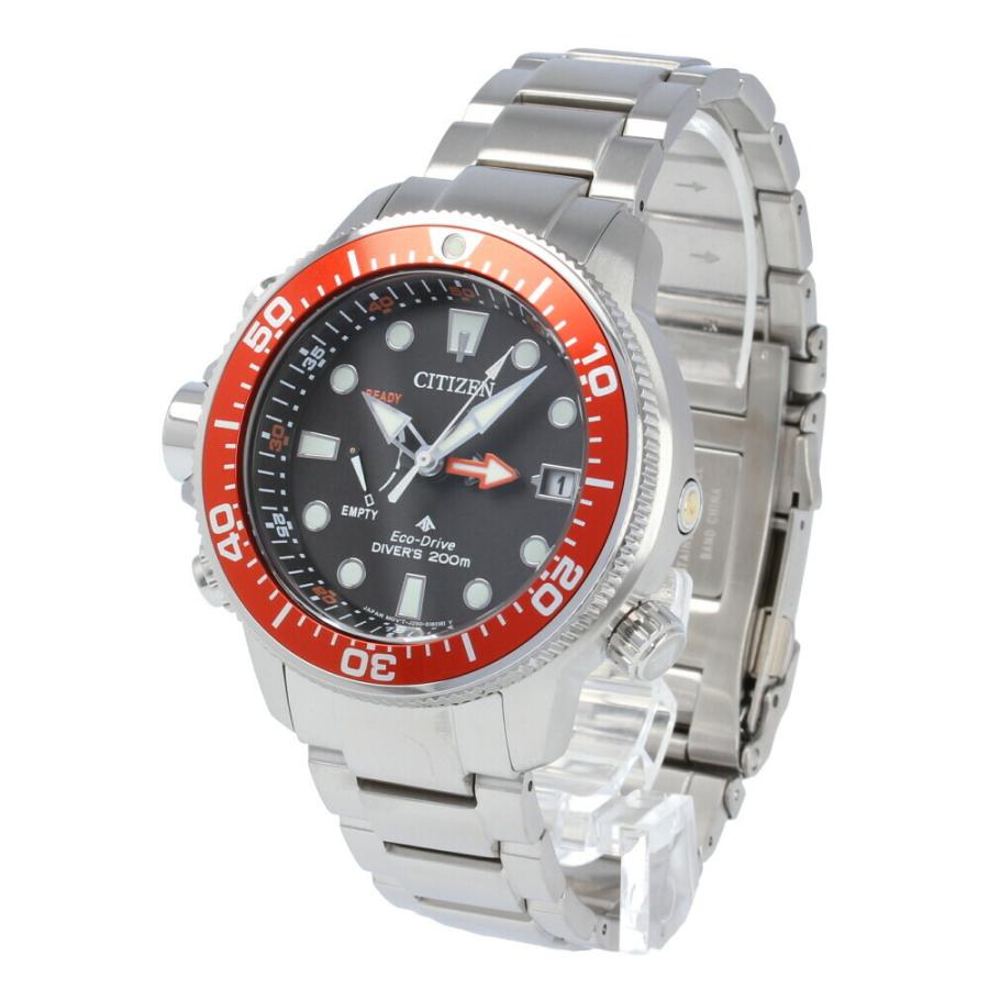 CITIZEN シチズン BN2039-59EPromaster プロマスター エコドライブ アクアランド 腕時計 メンズ シルバー レッド ...