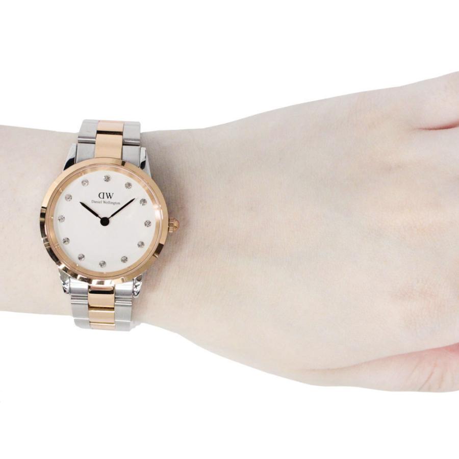 DANIEL WELLINGTON ダニエルウェリントン DW ICONIC LINK腕時計 レディース クオーツ 2針 ステンレス メタル ...