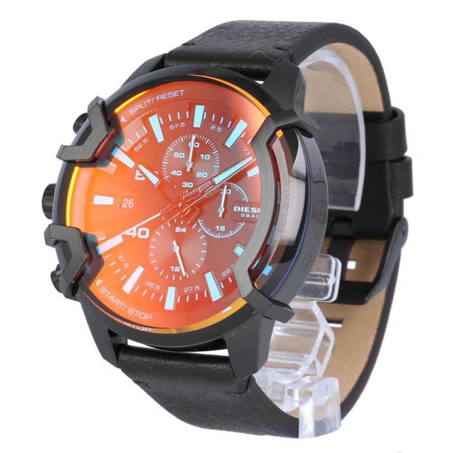 DIESEL ディーゼル GRIFFED グリフド DZ4519 腕時計 メンズ 偏光ガラス レザー クオーツ : 時計倉庫TOKIA ...