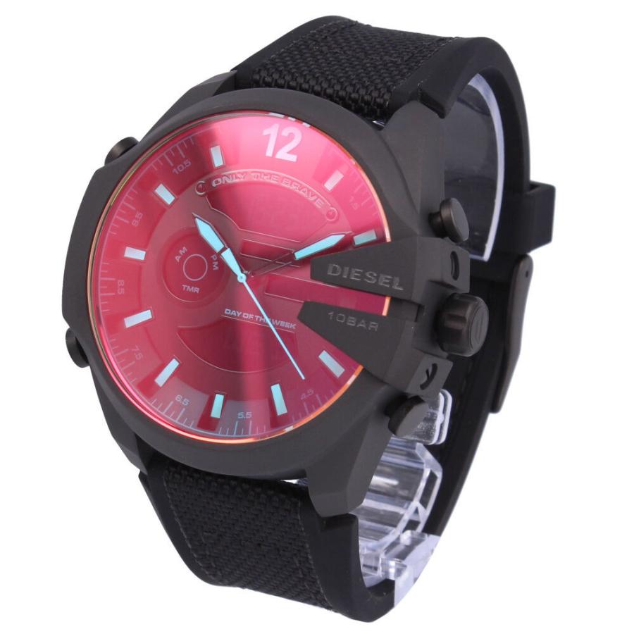 DIESEL ディーゼル MEGA CHIEF メガチーフ腕時計 メンズ クオーツ アナデジ 偏光ガラス ラバー DZ4548 : 時計倉庫 ...