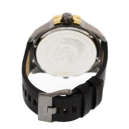 DIESEL ディーゼル 腕時計 メンズ 男性 クオーツ 電池 GMT 4タイムゾーン UBER CHIEF ウーバーチーフ 大きい レザー ...