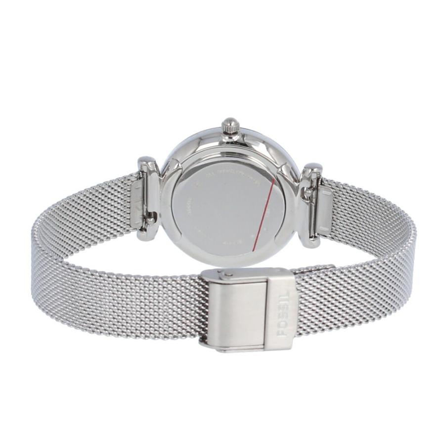 FOSSIL フォッシル CARLIE カーリー ES4432 腕時計 レディース 28mm メッシュベルト マザーオブパール : 時計倉庫 ...