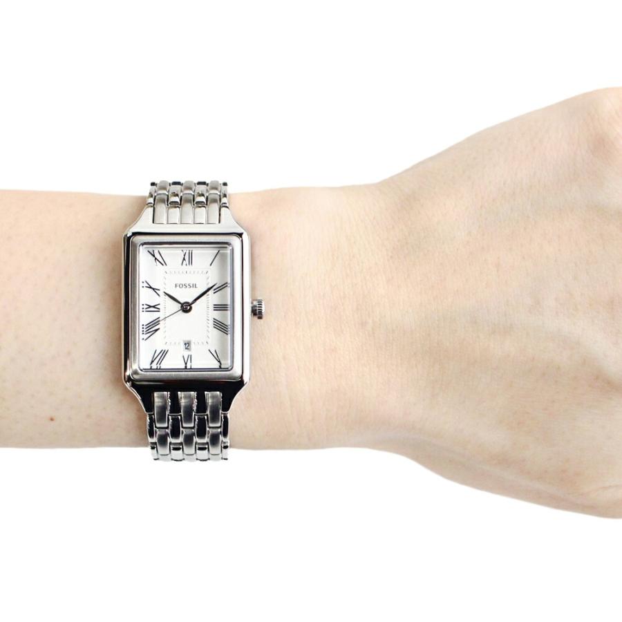 FOSSIL フォッシル RAQUEL腕時計 レディース クオーツ アナログ 3針 ステンレス メタル シルバー ES5221 : 時計倉庫 ...