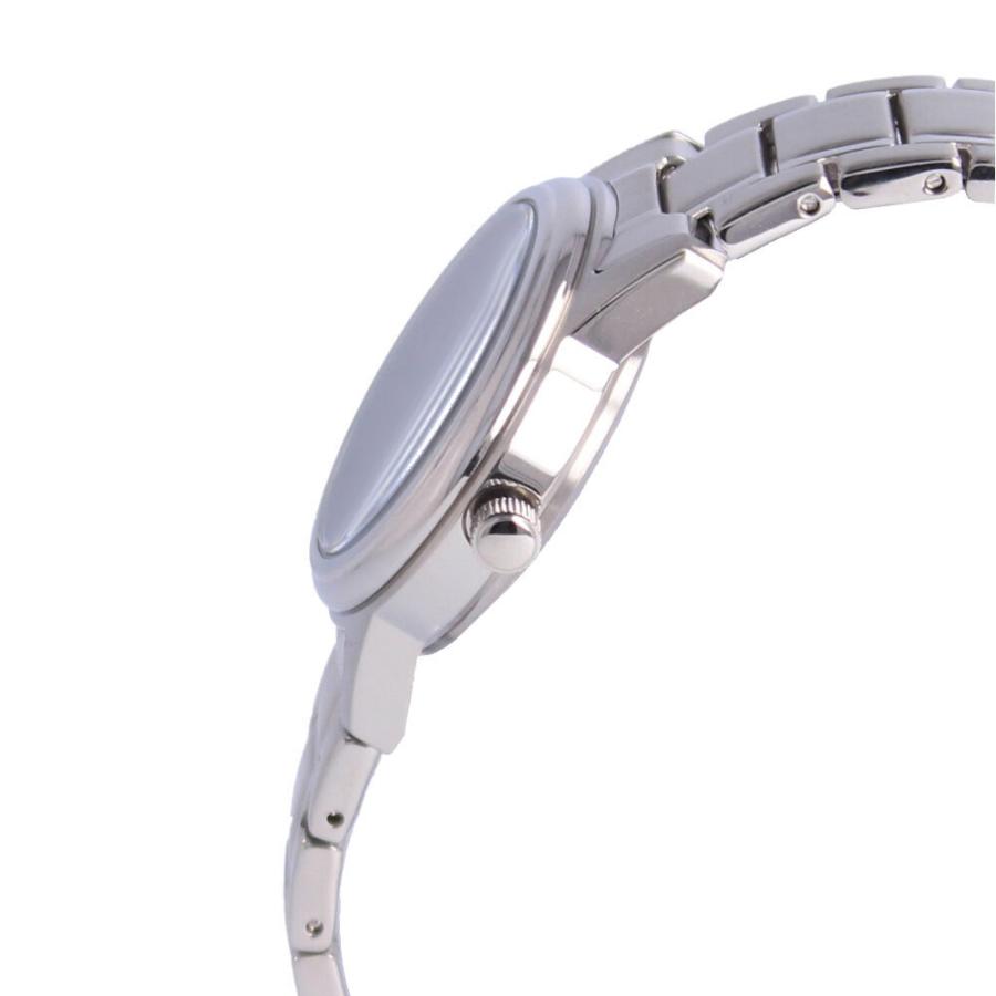 CITIZEN シチズン Eco-Drive エコドライブ腕時計 レディース ソーラー 3針 メタル シルバー ネイビー FE1220-89L ...