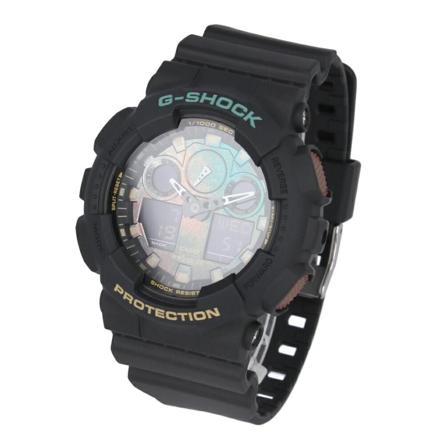 G-SHOCK CASIO カシオ ジーショック Gショック TEAL AND BROWN COLORシリーズ GA-100 SERIES腕 ...