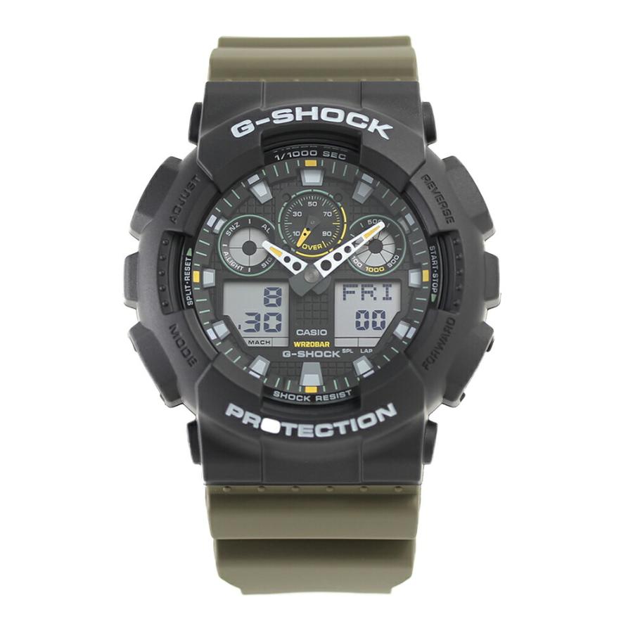 G-SHOCK gショック CASIO Two tone utility colors GA-100TU-1A3 メンズ 腕時計 : 時計倉庫 ...