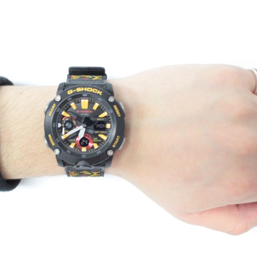 G-SHOCK CASIO カシオ ジーショック Gショック 腕時計 メンズ デジタル アナデジ カーボン コア ラウンド 限定 交換用ベルト ...