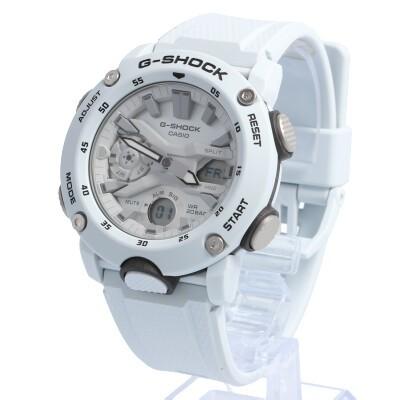 G-SHOCK CASIO カシオ ジーショック GA-2000S-7A 腕時計 メンズ アナデジ カーボン ホワイト グレー 樹脂バンド ...