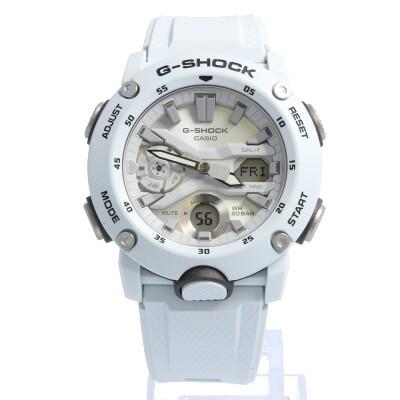 G-SHOCK CASIO カシオ ジーショック GA-2000S-7A 腕時計 メンズ アナデジ カーボン ホワイト グレー 樹脂バンド ...