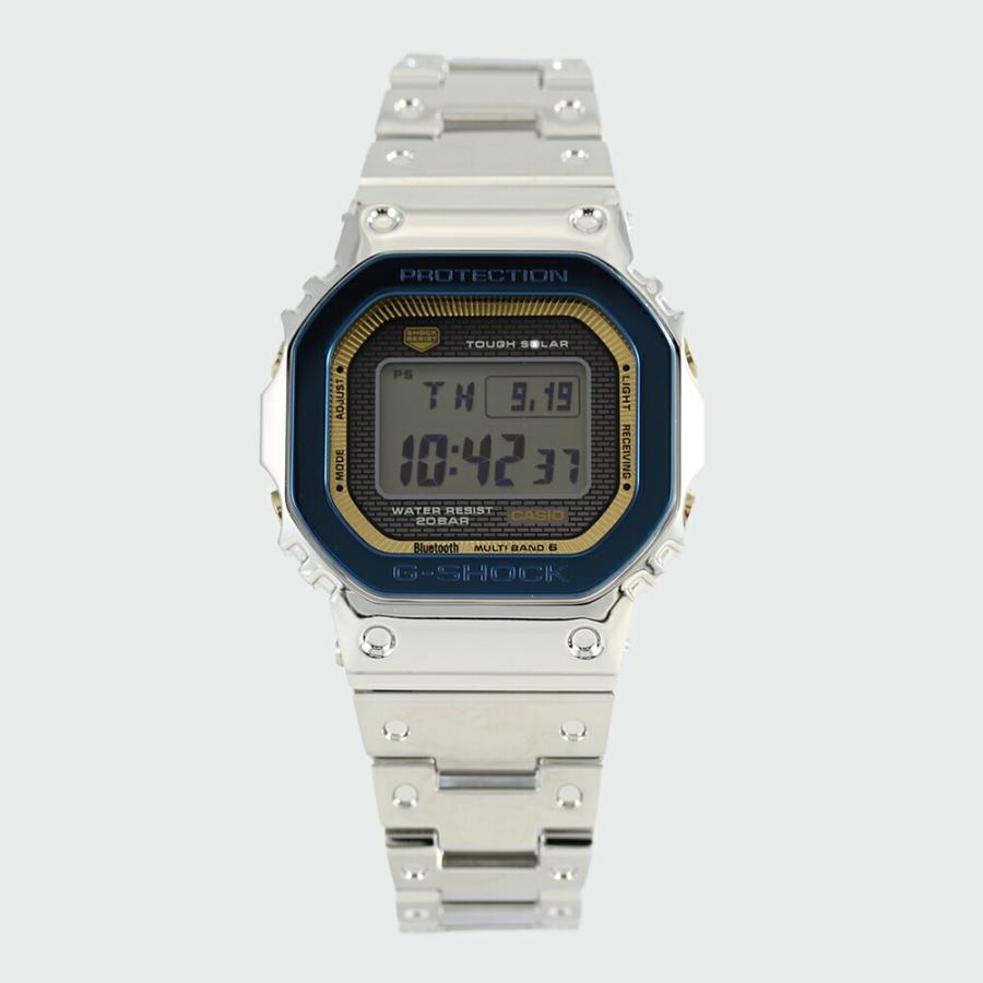 G-SHOCK gショック CASIO GMW-B5000SS-2 カシオウオッチ50周年記念モデル FULL METAL 電波時計 腕時計 ...