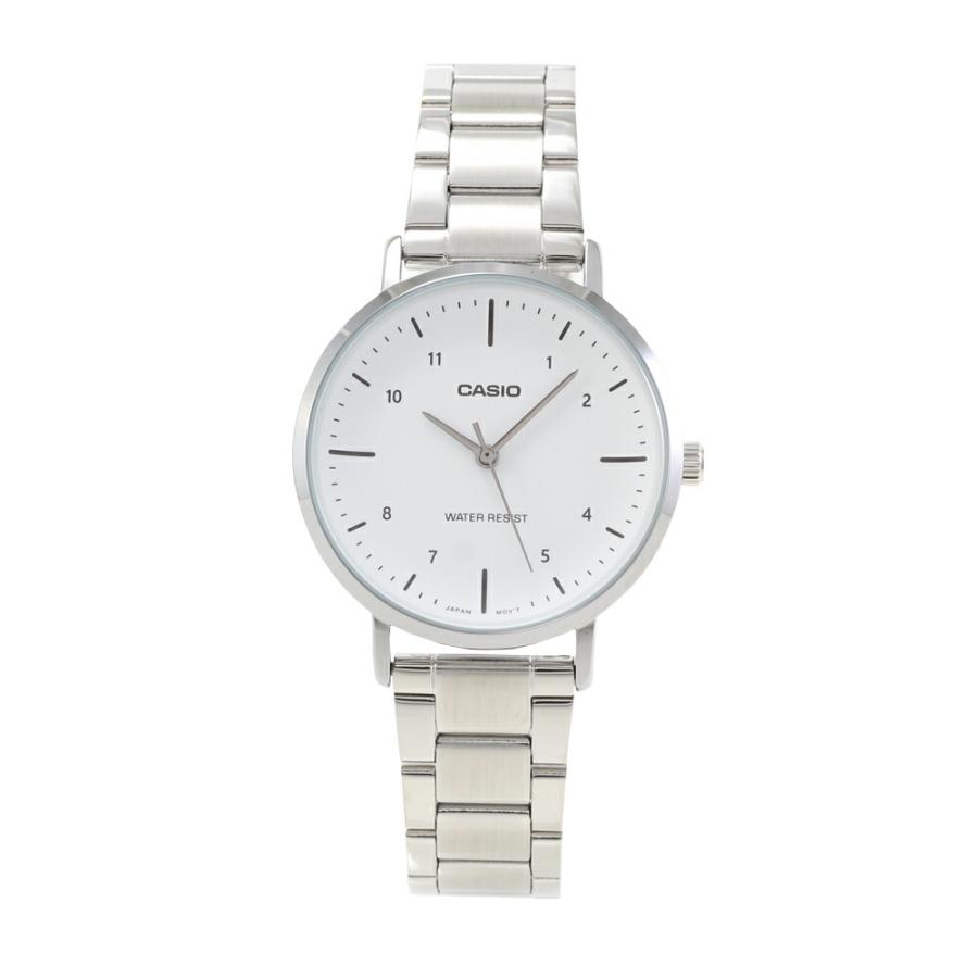 CASIO カシオ スタンダード LTP-VT03D-7B クオーツ レディース 3針 ホワイト シルバー 腕時計 プレゼント ギフト 1年保証 送料無料 : 時計倉庫TOKIA - 通販 ...