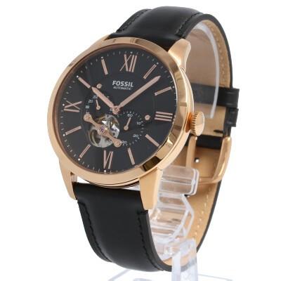 FOSSIL フォッシル腕時計 メンズ 男性 機械式 自動巻き メカニカル スモールセコンド TOWNSMAN タウンズマン 仕事 レザー ...