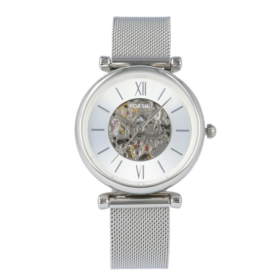 FOSSIL フォッシル レディース 女性 機械式 自動巻き メカニカル スケルトン CARLIE カーリー カジュアル ビジネス 仕事 ...