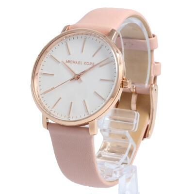 MICHAEL KORS マイケル コース PYPER パイパー MK2741腕時計 レディース レザー ピンク ローズゴールド カジュアル ...