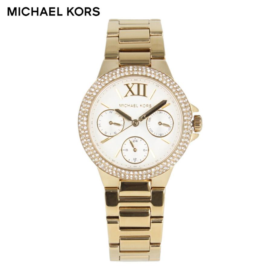 MICHAEL KORS マイケルコース CAMILLE カミーユ腕時計 レディース クオーツ アナログ 3針 ステンレス メタル ゴールド ...