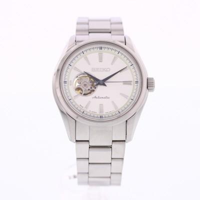 PRESAGE SEIKO セイコー プレザージュ 腕時計 メンズ 自動巻き 日本製 ベーシック オープンハート ビジネス 仕事 就活 メタル ...