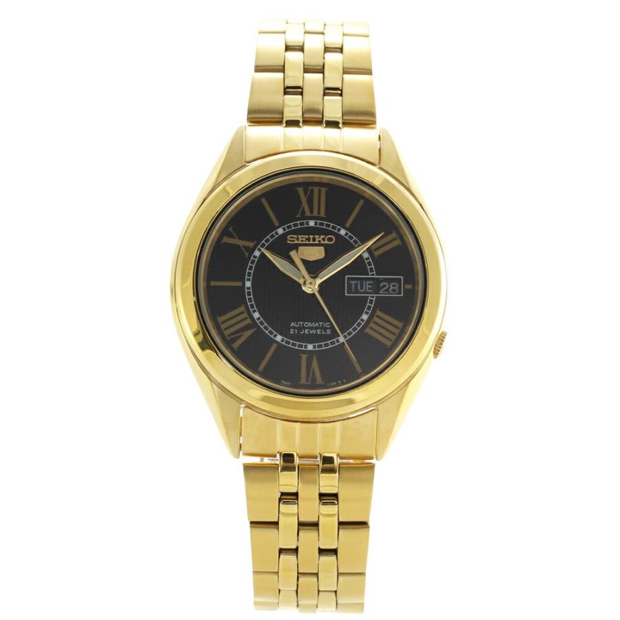 Seiko 5 SEIKO セイコー SNKL40K1 アナログ 自動巻き メカニカル メンズ ゴールド : 時計倉庫TOKIA - 通販 ...