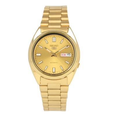 Seiko 5 SEIKO セイコー ファイブ SNXS80K 自動巻き 腕時計 メンズ ゴールド オートマSEIKO オートマ : 時計倉庫 ...
