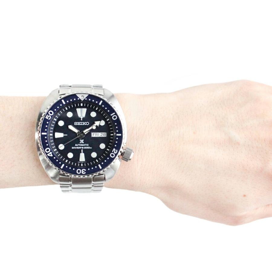 PROSPEX プロスペックス SEIKO セイコー腕時計 メンズ 自動巻き DIVER'S 200m ダイバーズ200m 200m潜水 メタル シルバー ネイビー SRP773K : 時計 ...