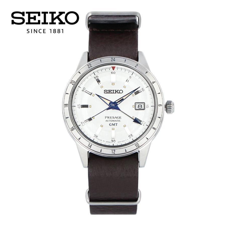 PRESAGE プレザージュ SEIKO セイコー 110th Anniversary Limited Editions 限定 GMT腕時計 ...