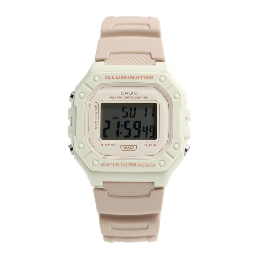 CASIO STANDARD カシオ スタンダード POP W-218HC-4A2 メンズ レディース デジタル 腕時計 : 時計倉庫 ...