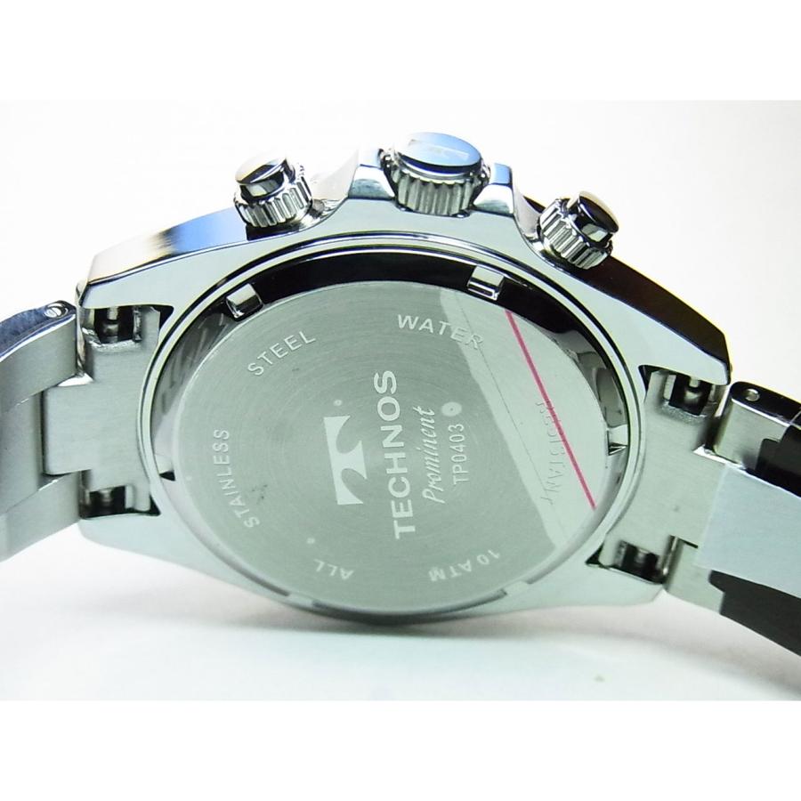 TECHNOS テクノス MEN'S 紳士 Quartz クォーツ Chronograph クロノグラフ TP0403SB 定価￥55,000-(税込) 新品です。 :tp0403sb:時計の ...