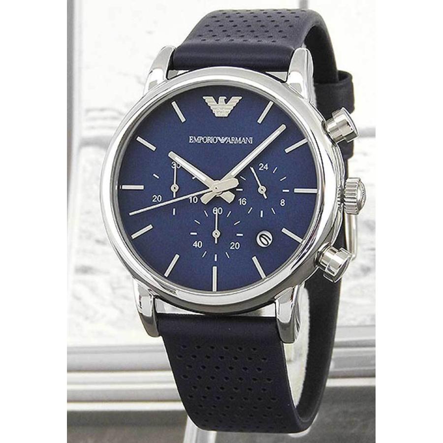 EMPORIO ARMANI ポイント最大6倍 エンポリオアルマーニ クロノグラフ AR1736 海外モデル アナログ メンズ 腕時計 ...