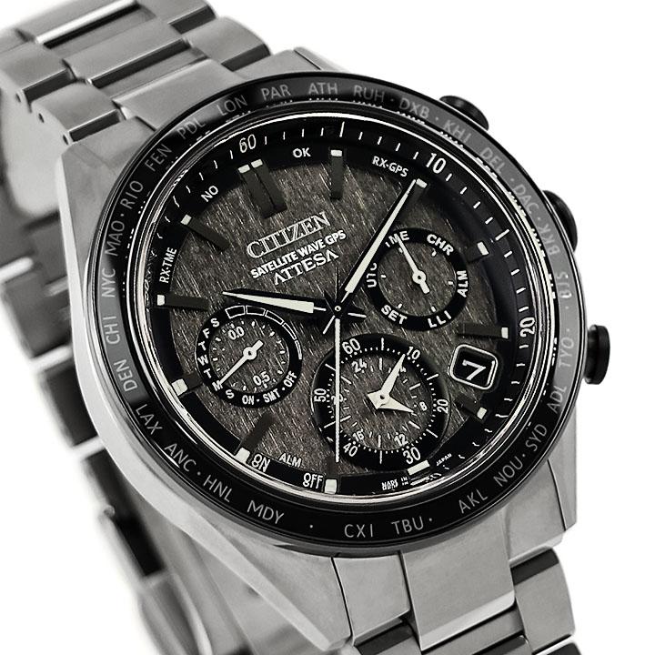 ACT Line お取り寄せ シチズン アテッサ ダブルダイレクトフライト アクトライン メンズ GPS衛星電波 エコドライブ ソーラー電波 チタン 国内正規品 CC4058-67X 腕時計 ...