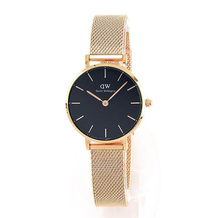 クラシック ペティット Daniel Wellington ダニエルウェリントン 28mm ぺティート メルローズ レディース 腕時計 ピンク ...