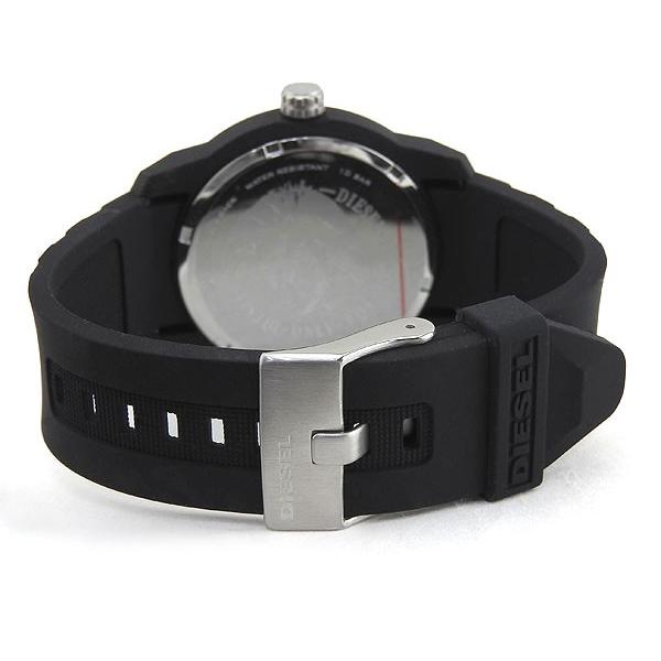 DIESEL ディーゼル DZ1819 ARMBAR アームバー メンズ 腕時計 海外モデル 黒 ブラック シリコン ラバー : 腕時計 ...