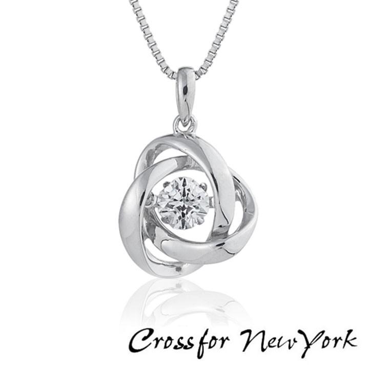 Crossfor NewYork お取り寄せ New York クロスフォーニューヨーク ダンシングストーン ネックレス ペンダント レディース NYP-588 キュービックジルコニア ...