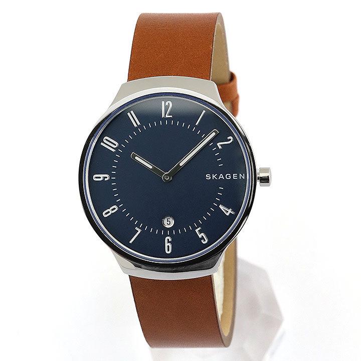 SKAGEN スカーゲン GRENEN グレーネン SKW6457 メンズ 腕時計 おしゃれ かっこいい シンプル 海外モデル ネイビー ...