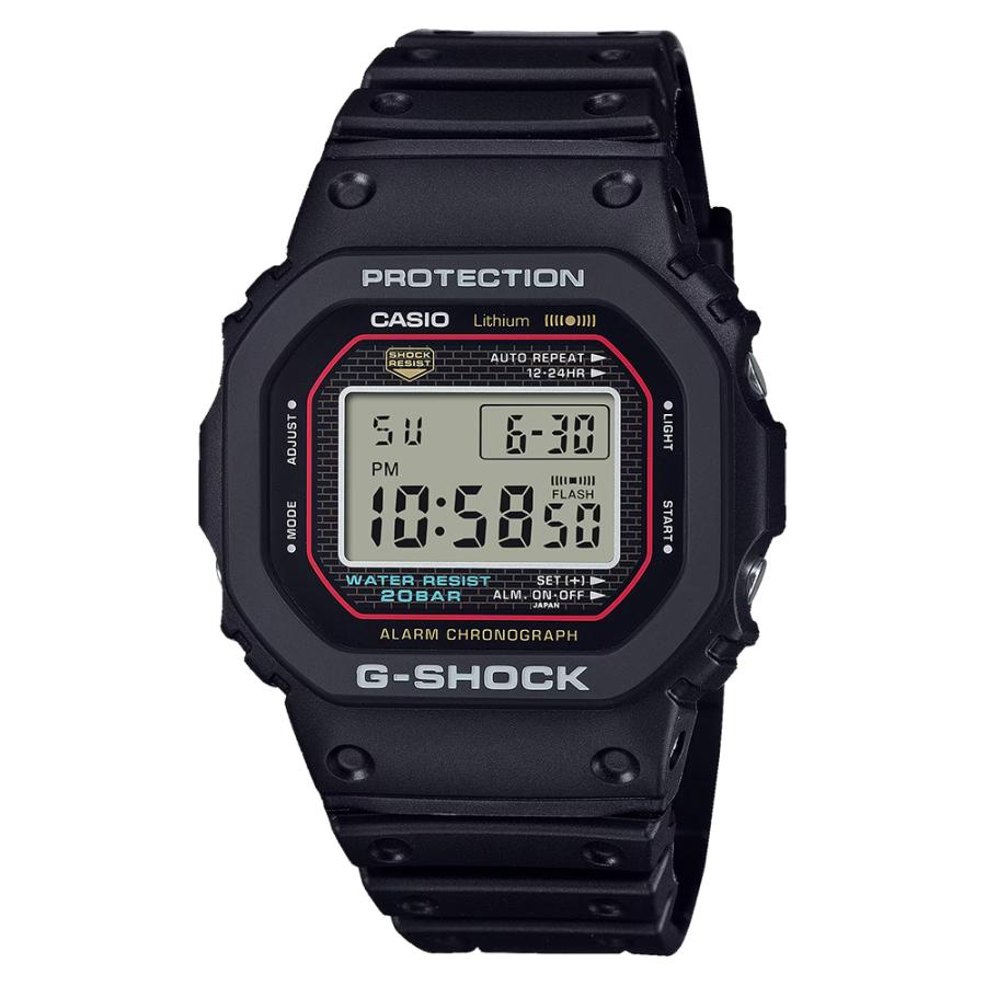 カシオ G-SHOCK DW-5000R-1AJF 「初代G-SHOCK 復刻モデル」 : dw-5000r-1ajf-134200 : 時計 ...