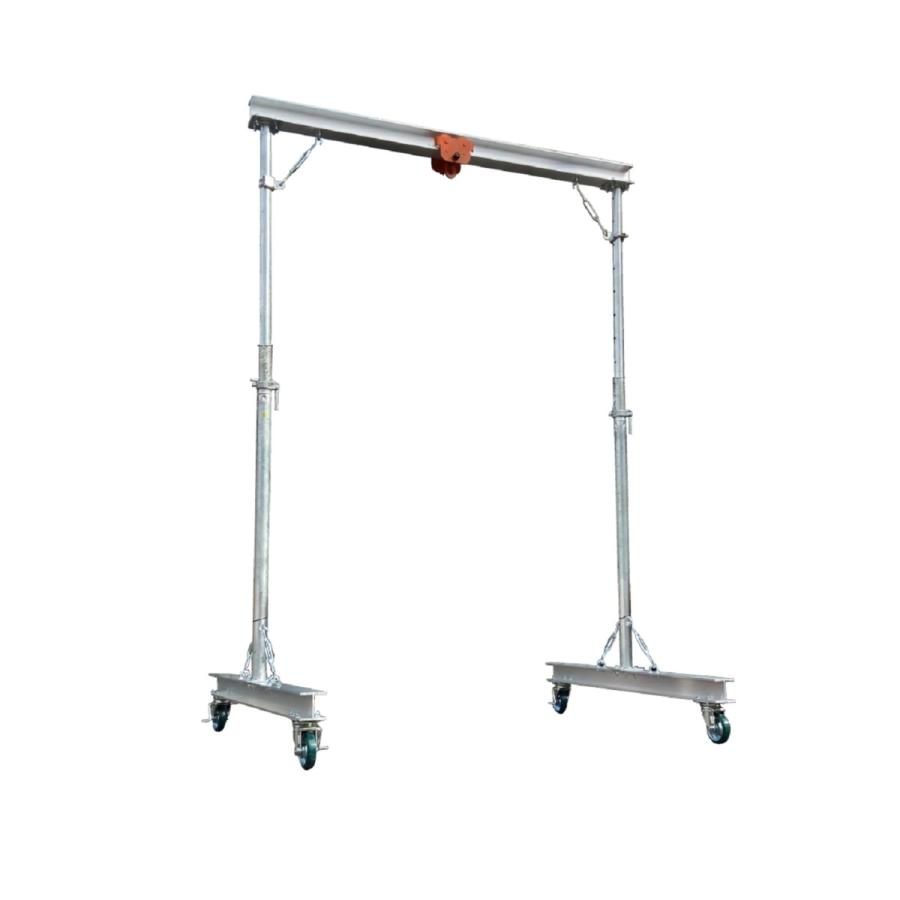 アルミ門型クレーン軽量組立式 キャスター付400KG W2000 日本製（法人様のみ配送可） : トーケンクレーン - 通販 - Yahoo!ショッピング