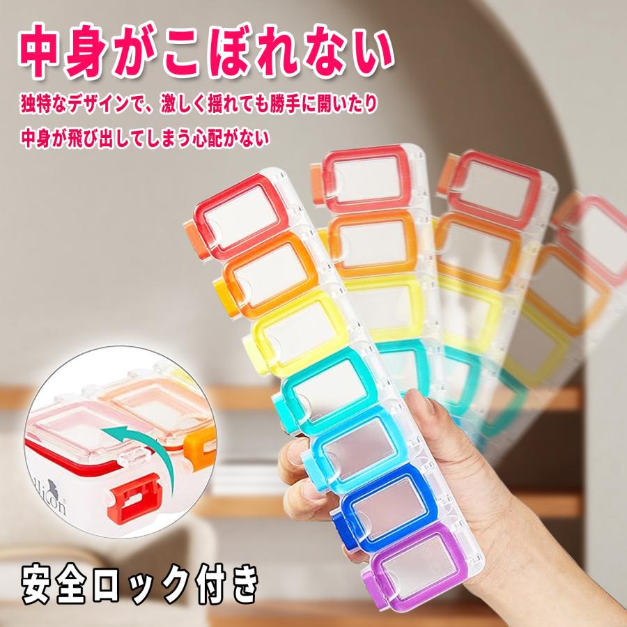 ピルケース 1週間 1日1回 薬ケース 密閉 防湿 一週間 大容量 薬入れ サプリメントケース サプリケース 飲み忘れ防止 お薬管理 サポート : Fulliconピルケース専門店 - 通販 ...