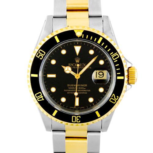 ロレックス ROLEX サブマリーナ 16613 YG×SS 40mm ブラック文字盤 X番 【メンズ】【腕時計】 : トキオカ - 通販 - Yahoo!ショッピング