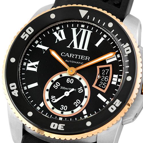 カルティエ CARTIER カリブル ドゥ ダイバー W7100055 PG×SS×ラバー 42mm ブラック文字盤 【メンズ】【腕時 : トキオカ - 通販 - Yahoo!ショッピング