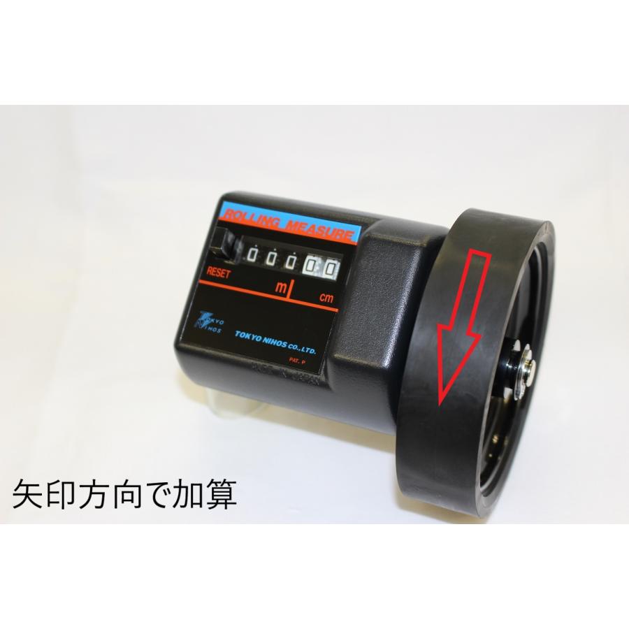長さ計測器 ローリングメジャーIR-101C(一輪タイプ)逆回転 測定器カウンター 日本製 : 東京ニホスヤフーショップ - 通販 - Yahoo!ショッピング