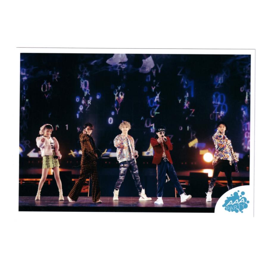 生写真 AAA メンバー集合 H-3 会員限定版 モバイル版＆AAA Party版 - thanx AAA lot - DOME TOUR 15th ANNIVERSARY GURUポン ...