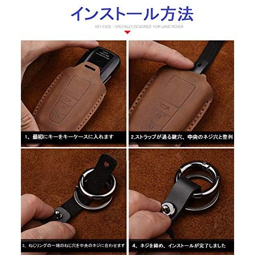 [YANMW] 適合スバル キーケース 本革 レザー製 キーカバー フレヴォーグ レガシィ B4 インプレッサ G4 WRX S4 STI XV Outback Forester BRZ スマ ...