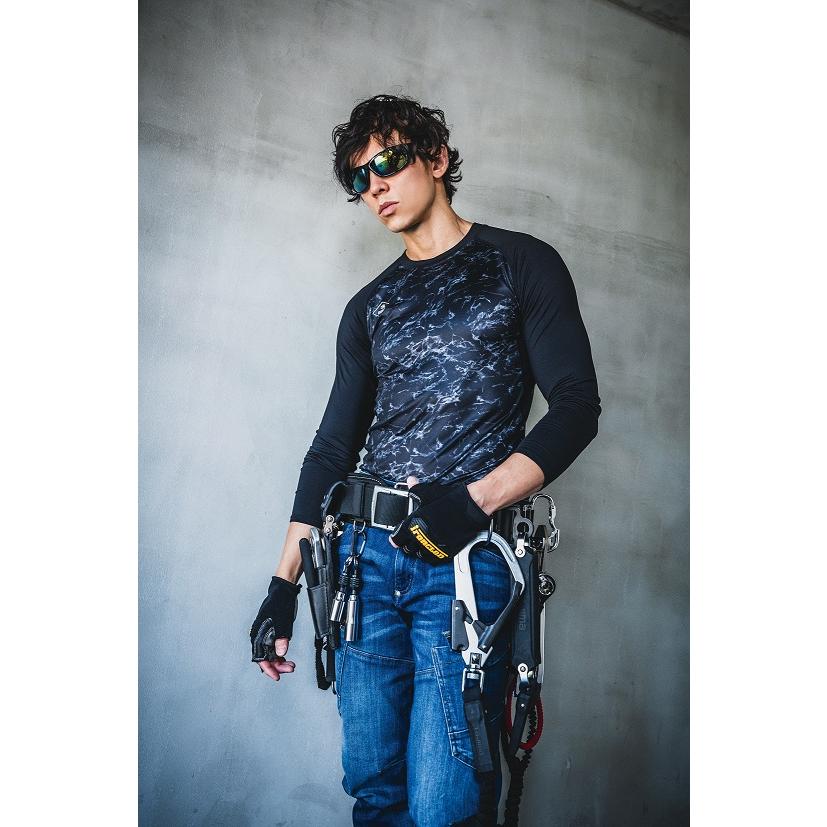 BURTLE バートル 2022デザイン 4076ホットフィッテッド（ユニセックス）秋冬 吸汗速乾、制電ケア設計、裏面起毛 ストレッチ素材 ワーク アウトド :b-4076:安全靴 作業服 ...