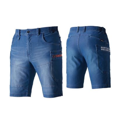 BURTLE バートル 2024SS 497 ショートカーゴパンツ（ユニセックス）ストレッチニットデニムパンツ 吸汗速乾、通気性 メンズ レディース ワーク アウトドア : 安全靴 作業服 ...