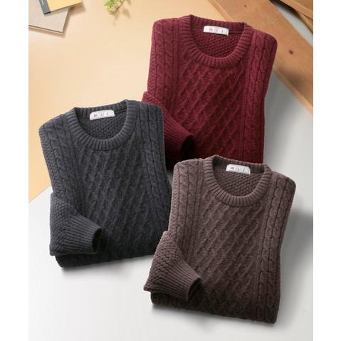 mij/エムアイジェイ クルーセーター 1607 : 1607 : tokusenya - 通販 - Yahoo!ショッピング